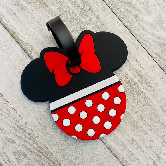 Other | Minnie Luggage Tag Disney Luggage Tag | Poshmark